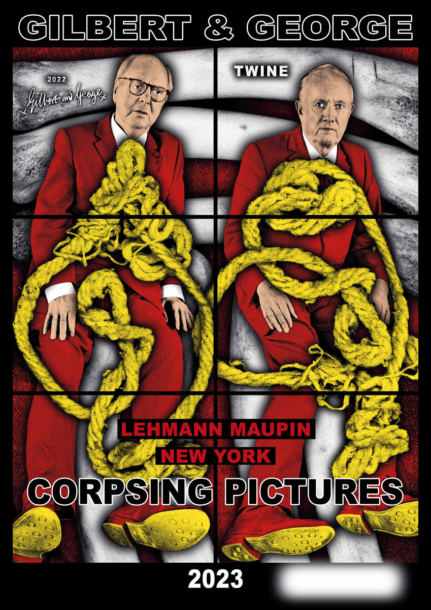 THE CORPSING PICTURES Poster, "TWINE" – Lehmann Maupin
